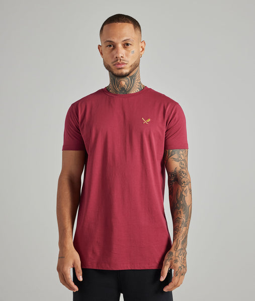 All for One Cross t-shirt rumba red