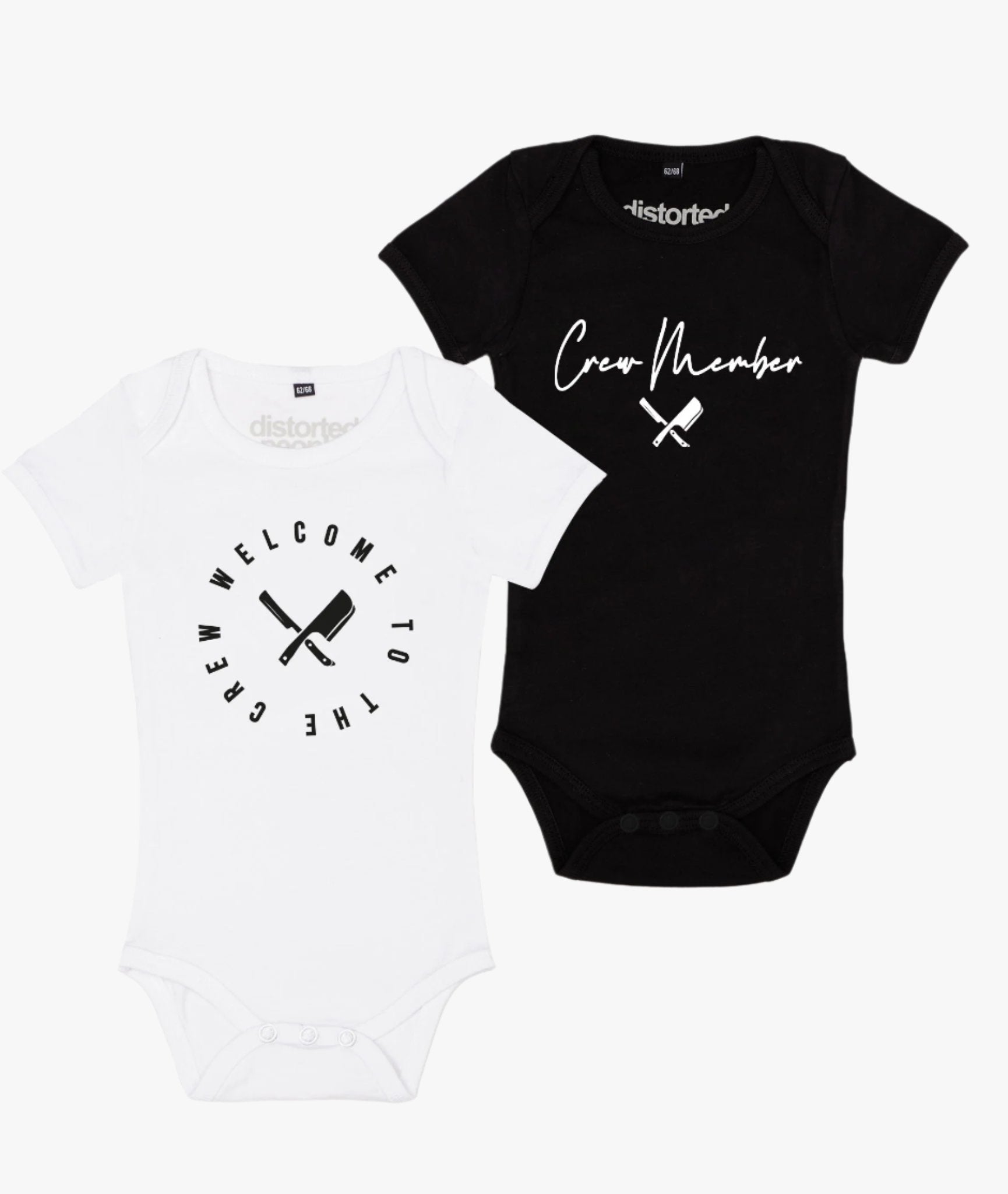 Baby 2x Welcome/ Crew - Distorted People