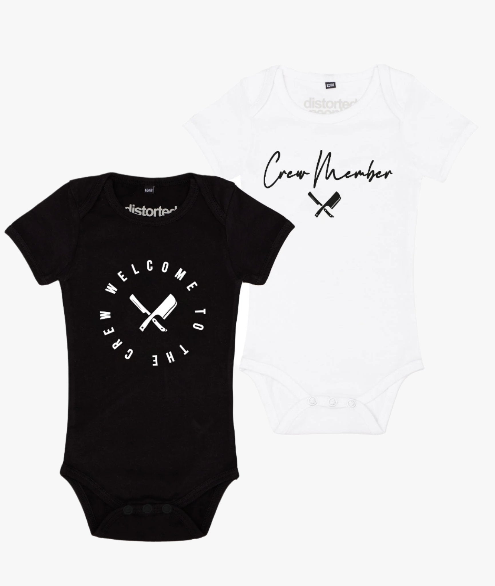 Baby 2x Welcome/ Crew - Distorted People